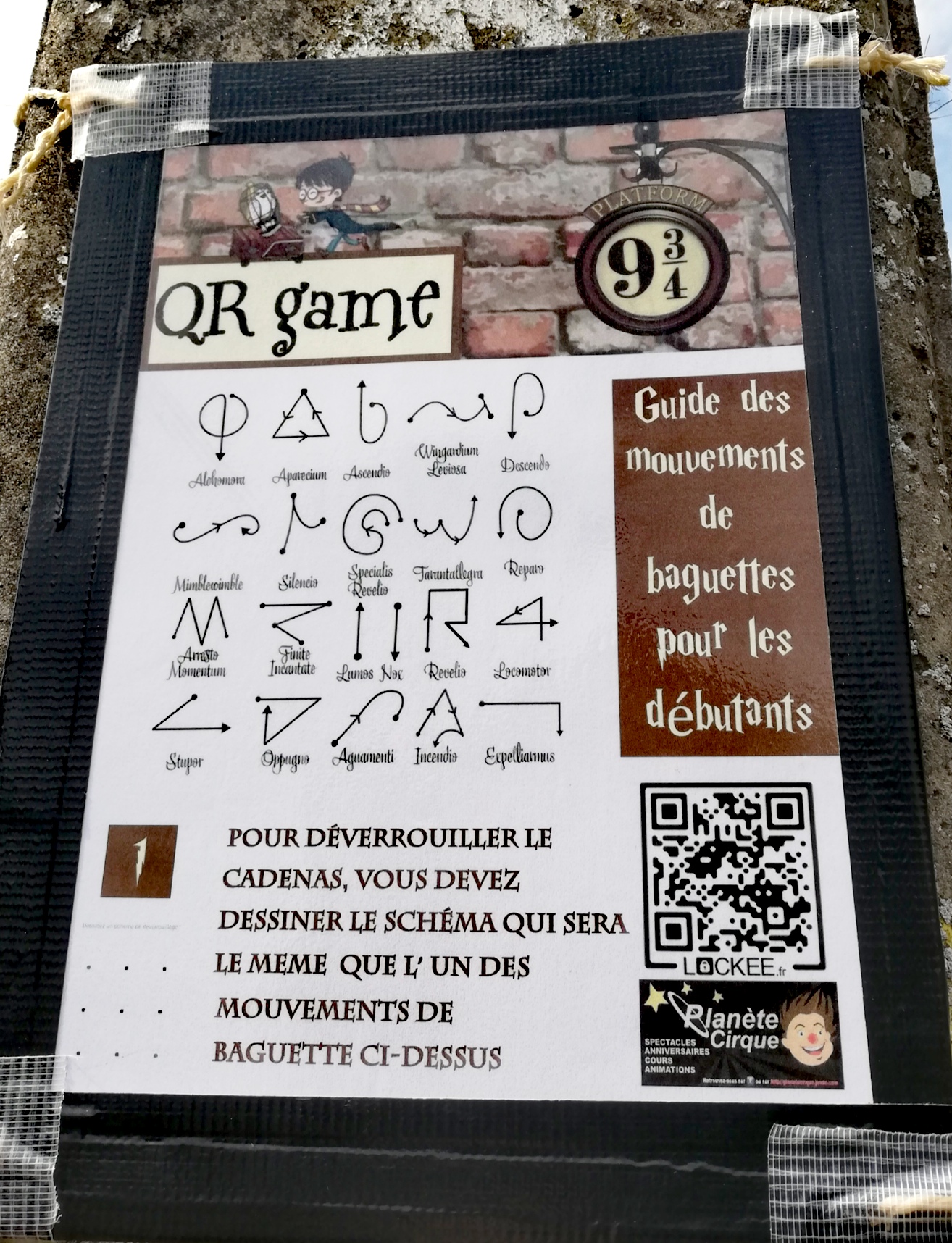 Le QR Game Harry Potter - My Magic Moment